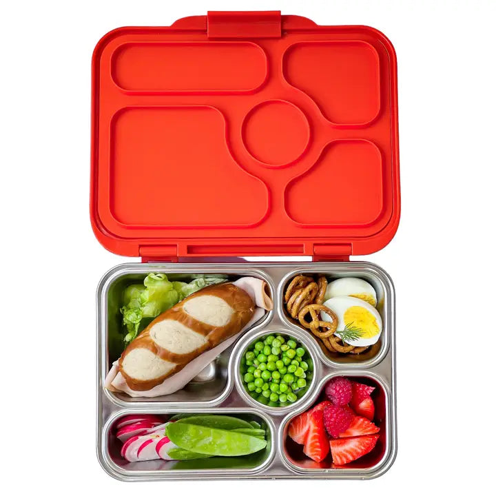 Yumbox matboks med flere rom i rustfritt stål - Velg farge/variant ...