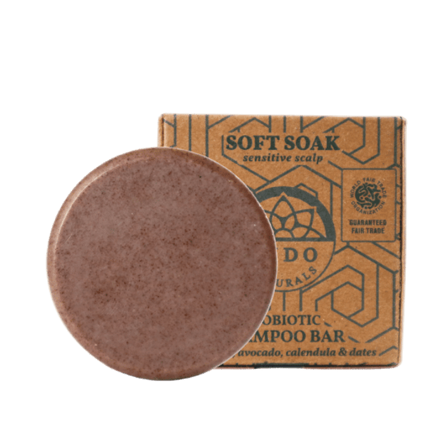 Soft soak SJAMPO - probiotisk såpebar | Bærekraftig & trygg hos Lev Logisk